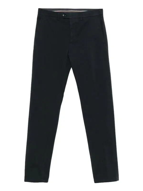 Canali Belt Loops Slacks - Black
