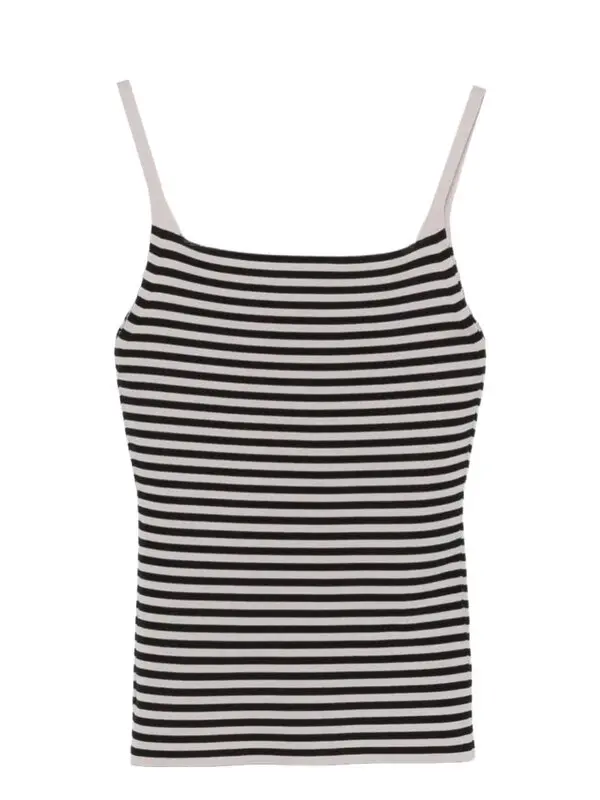 Gimaguas Camu Striped Sleeveless Top - Gray