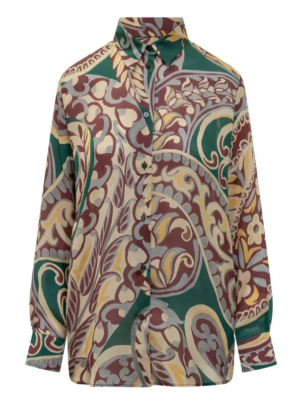 Etro Paisley Printed Shirt - Multicolor