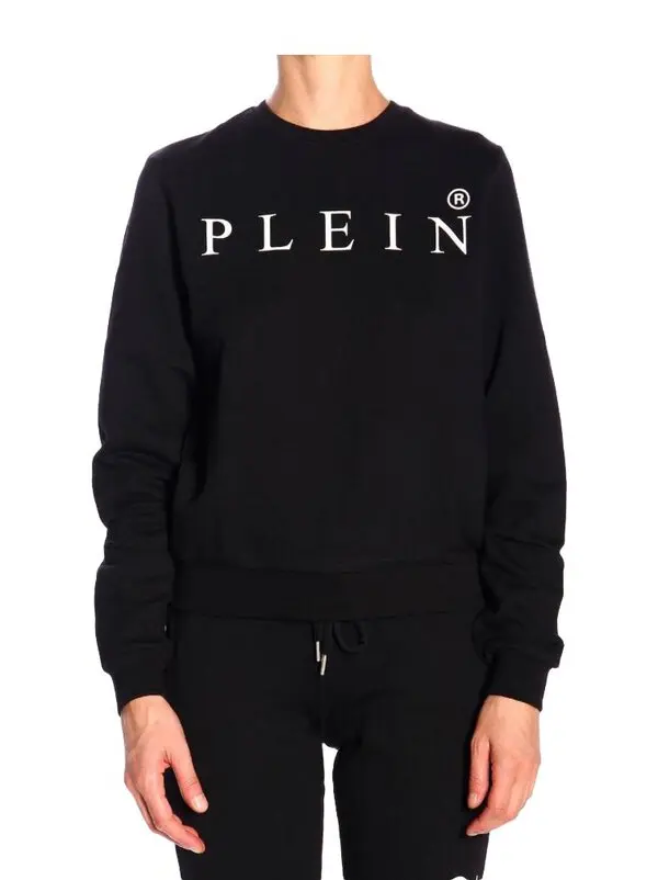 Philipp Plein Round-necked Sweater - Black