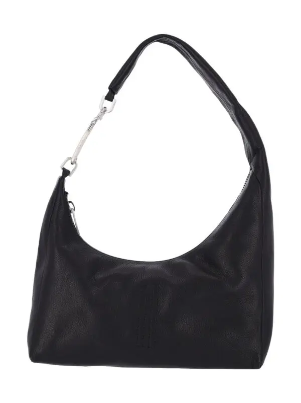 Rick Owens Gemini Zip Shoulder Bag - Black