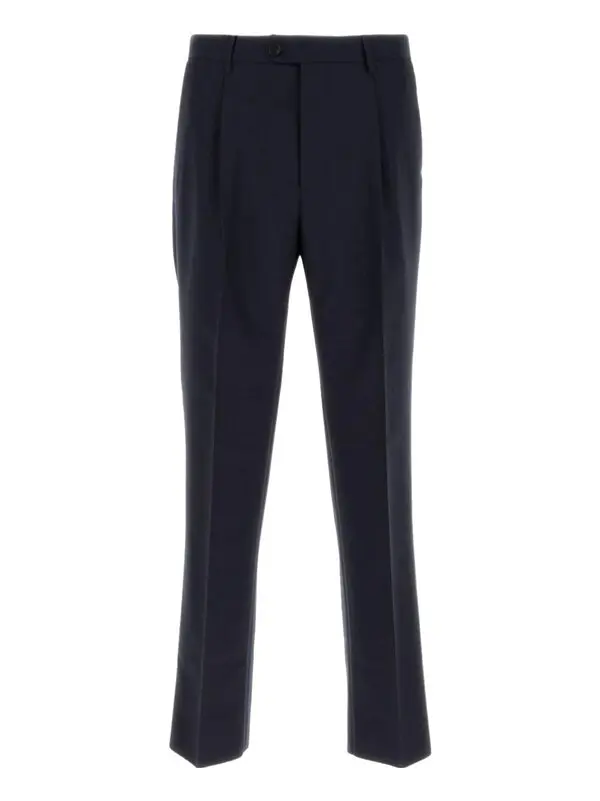 Etro Pleated Tailored Trousers - Blue