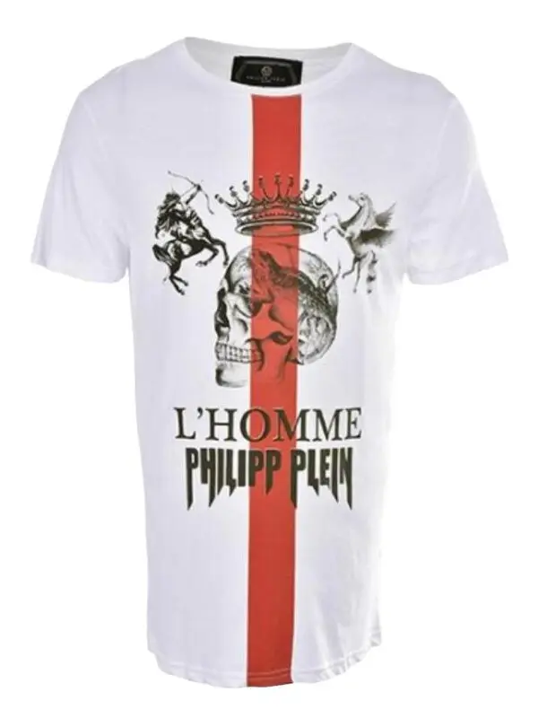 Philipp Plein Printed T-shirt - White