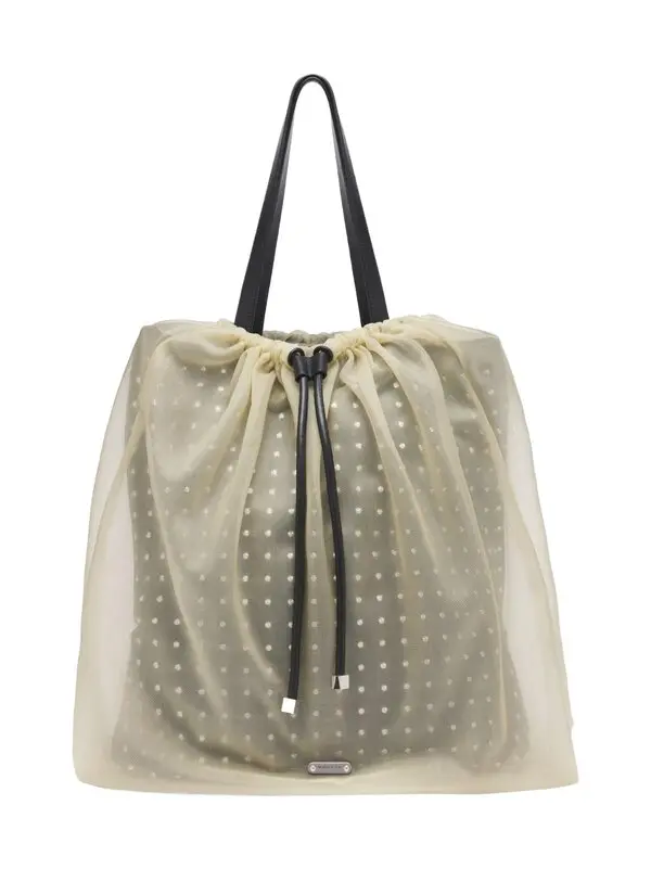 Alexander McQueen Nebula Tote Bag - Black