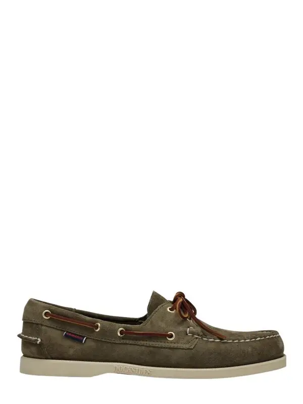 SEBAGO Portland Artisan Slip-on Loafers - Jungle Green