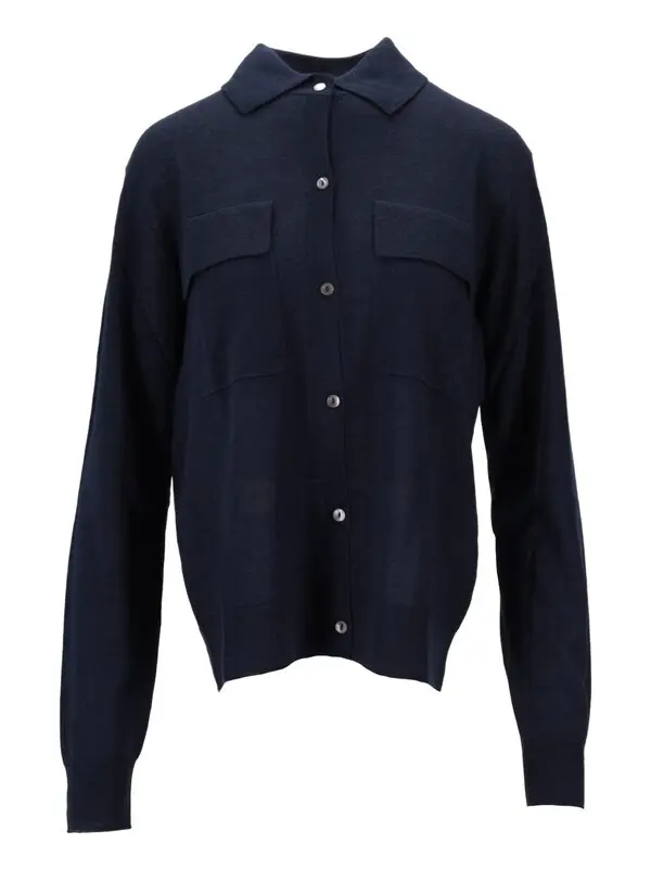 P.a.r.o.s.h Pocket Button Cardigan - Black
