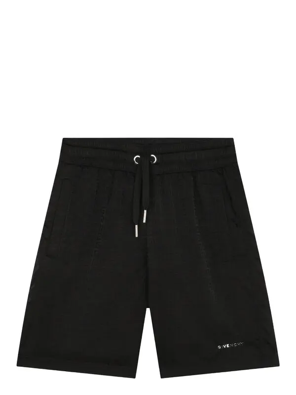 Givenchy 4g Monogram Track Shorts - Black