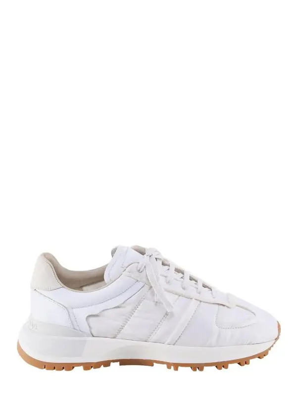 MAISON MARGIELA Panelled Lace-up Sneakers - White
