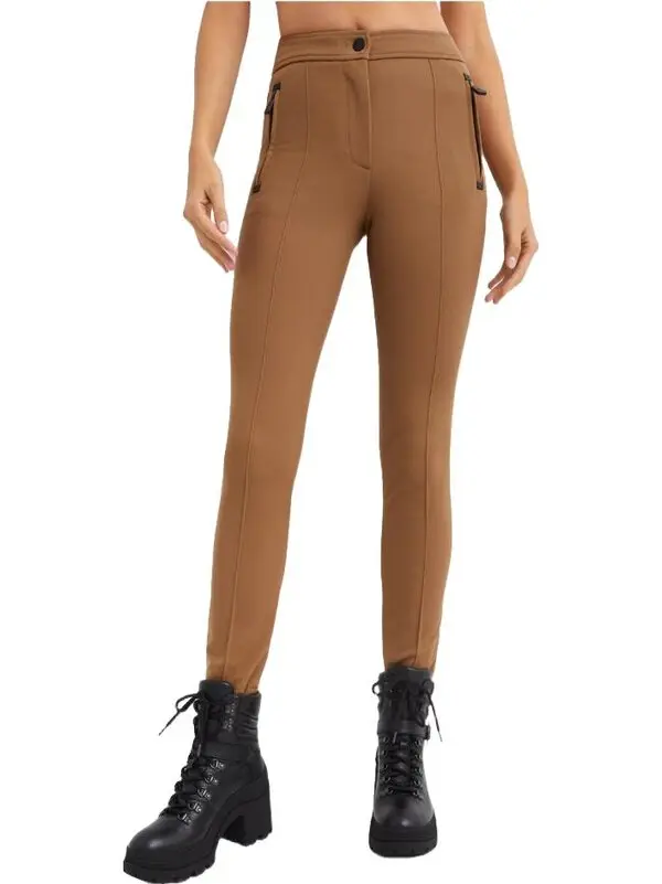 Moncler Zip Pocket Tailored Pants - Brown