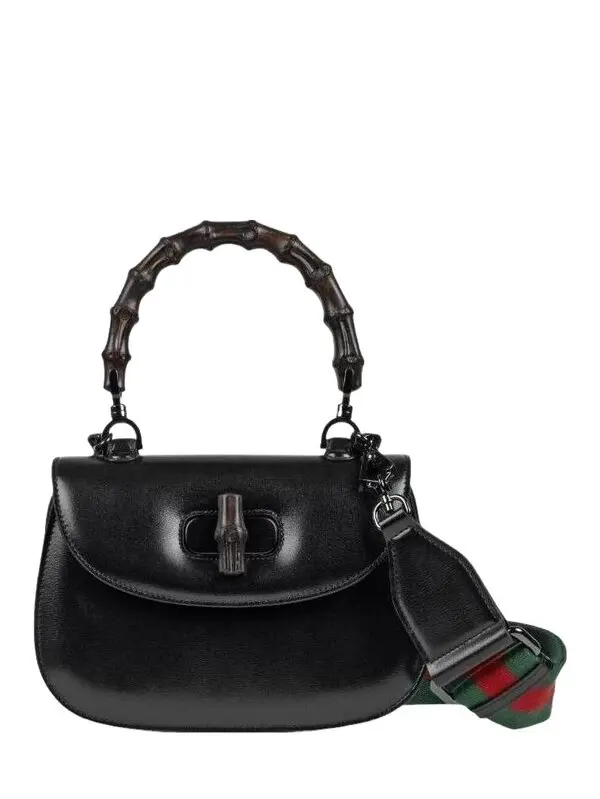 Gucci Bamboo Small Handbag - Black