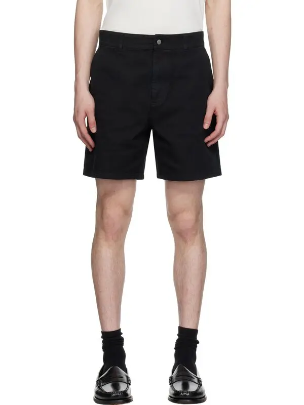 REPRESENT Belt Loop Shorts - Black