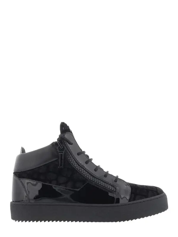 GIUSEPPE ZANOTTI High-top Sneakers - Black