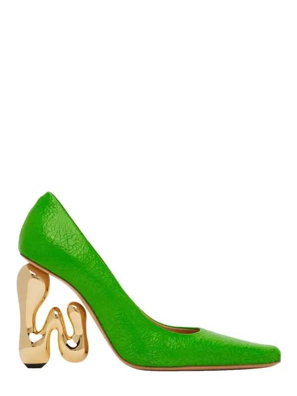 J.W.ANDERSON Bubble Shallow-mouth High Heels - Green