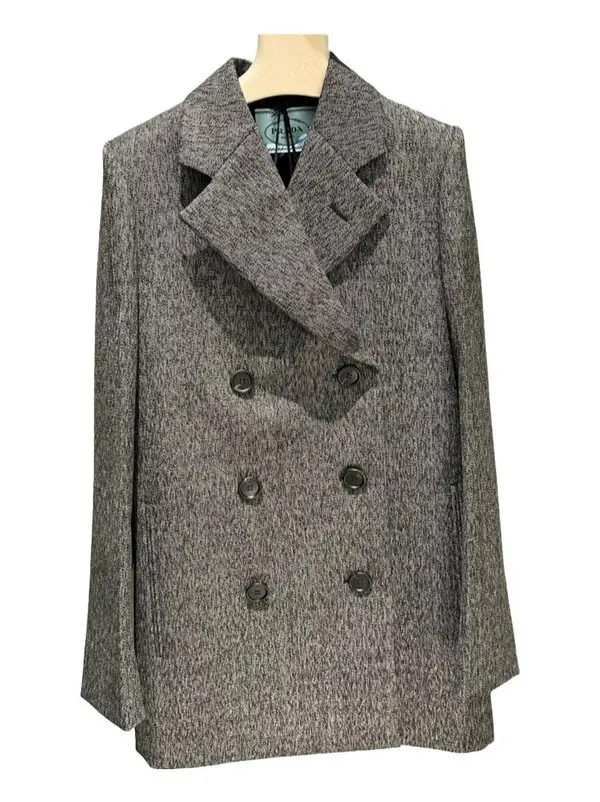 Prada Double-breasted Jacket - Black