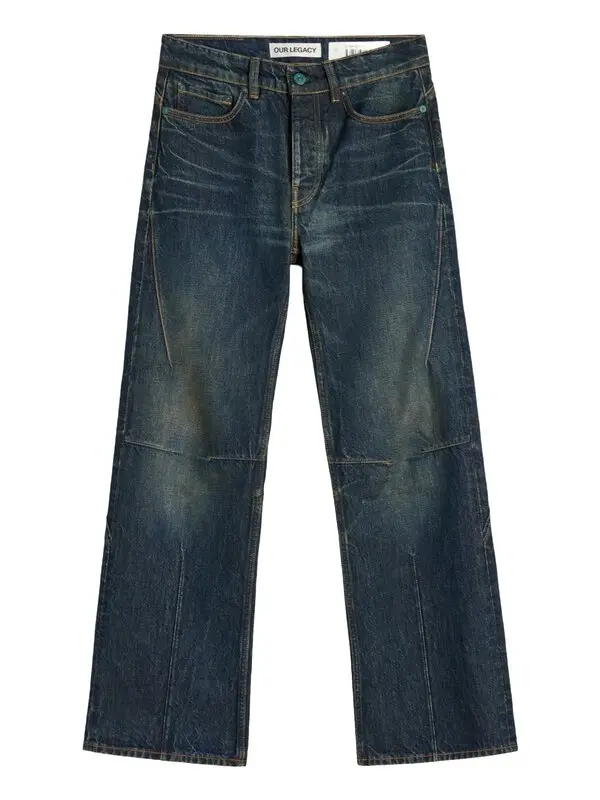 Our Legacy Moto Cut Jeans - Black