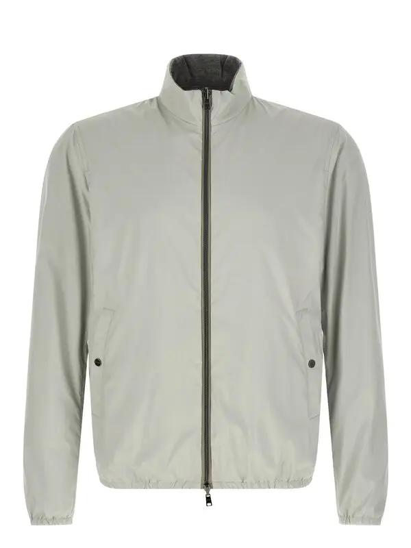 Herno Zip-up Reversible Bomber Jacket - Multi-color