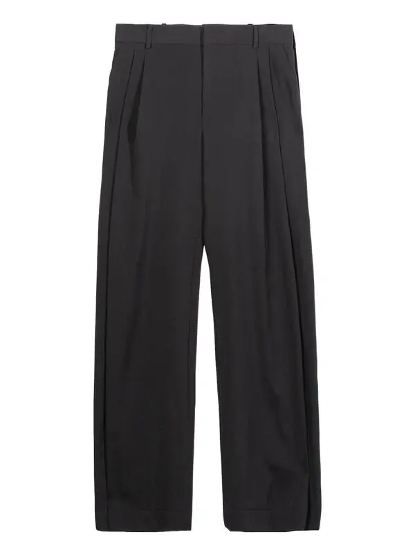 LU'U DAN Jumbo Wide Leg Pants - Black