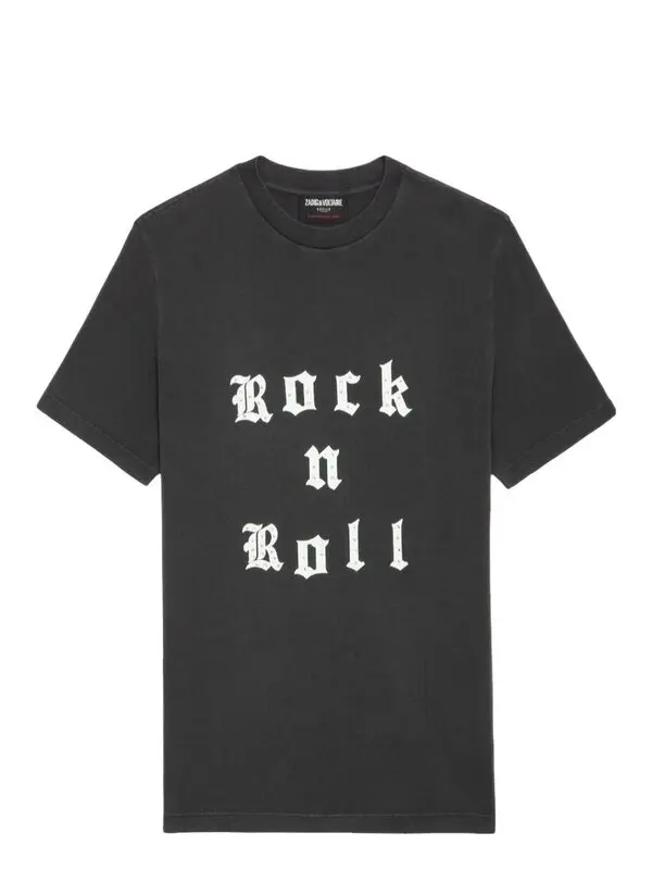 Zadig&Voltaire Short Sleeve Graphic Shirt - Black