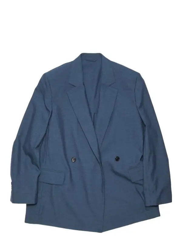 Acne Studios Double-breasted Tailored Jacket - Blue