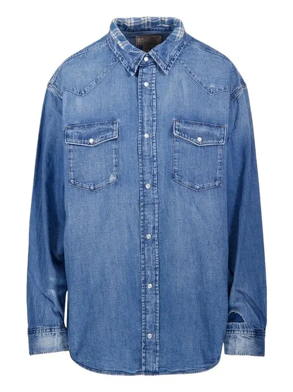 Polo Ralph Lauren Button-up Denim Shirt - Blue