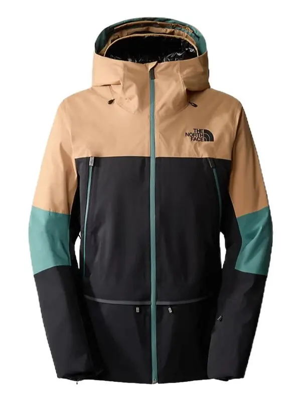 The North Face Color-blocked Hooded Jacket - Black