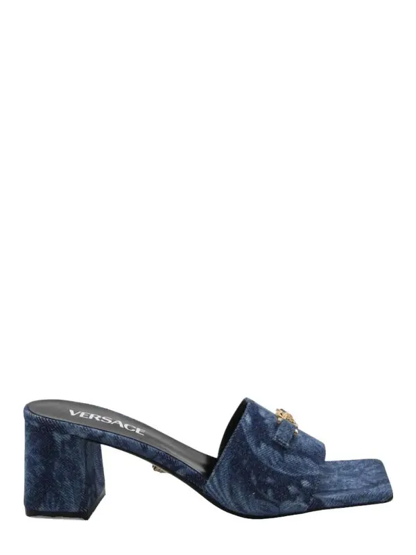 Versace Medusa '95 Denim Mules - Blue