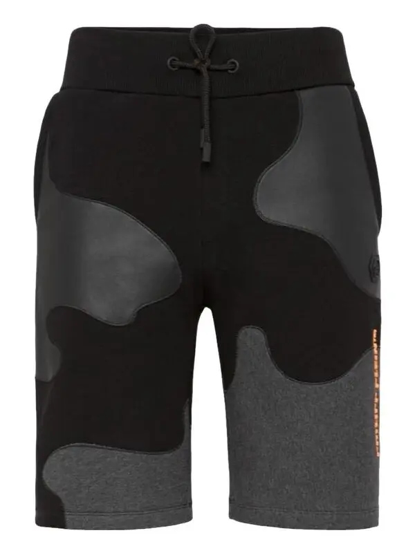 Philipp Plein Logo Detail Shorts - Black