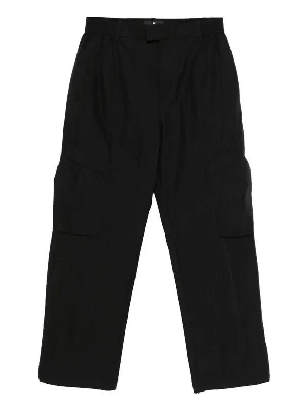 REPRESENT Straight Leg Cargo Pants - Black