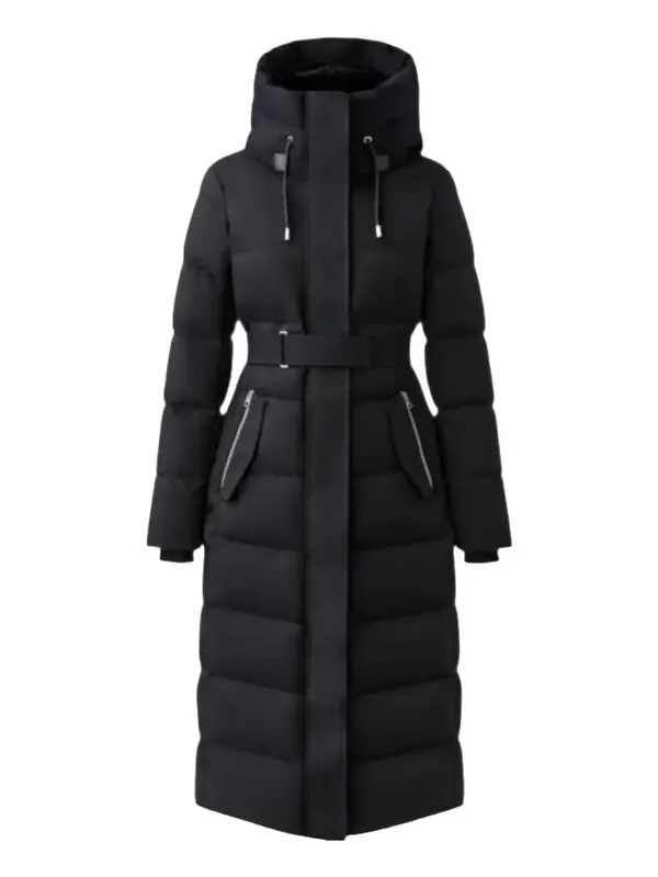 Mackage Shyla 2-in-1 Down Coat With Removable Bib - Black