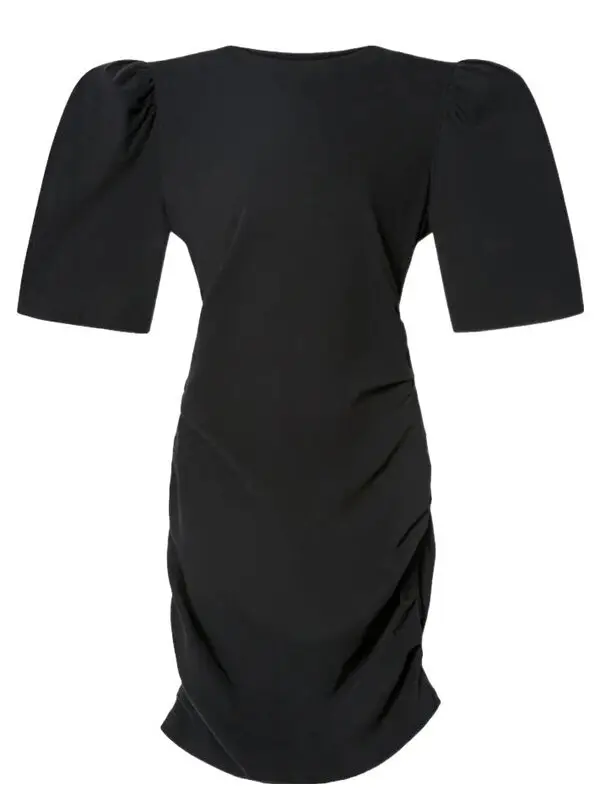 Isabel Marant Étoile Gathered Mini Dress - Black