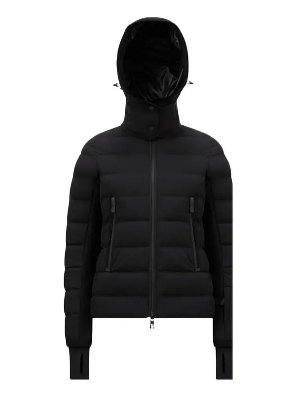 Moncler Hooded Padded Jacket - Black