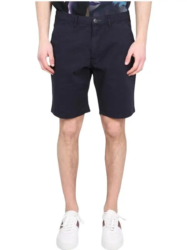 Paul Smith Stretch Bermuda Shorts - Black