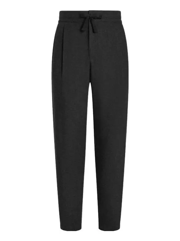 Dolce & Gabbana Drawstring Waist Pants - Black