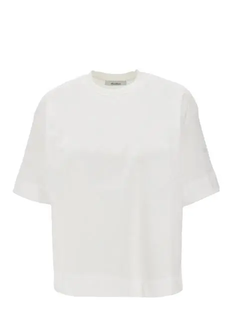Max Mara Maser Short-sleeve Crewneck T-shirt - White