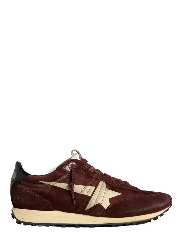 GOLDEN GOOSE Marathon Low-top Sneakers - Brown