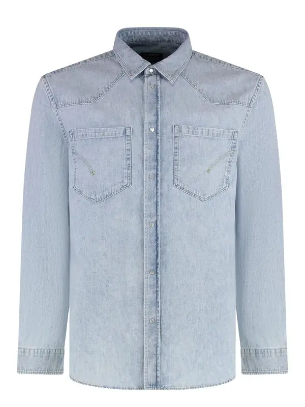 DONDUP Denim Shirt - Gray