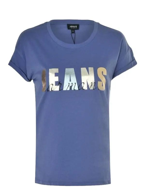 Emporio Armani Logo T-shirt - Blue