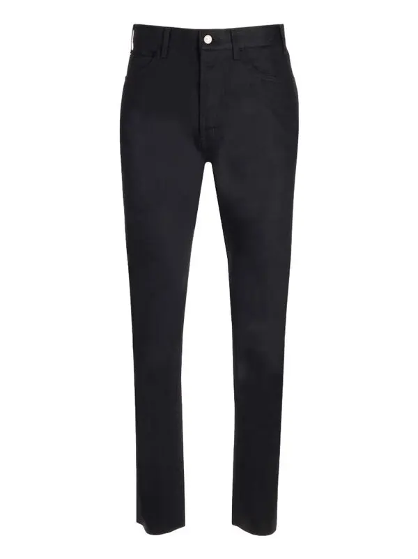 Celine Neo Skinny Jeans In Pure Wash Denim - Black