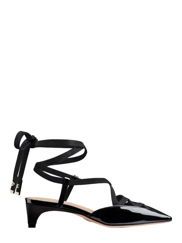 Dior D-envol Lace-up Pump - Black