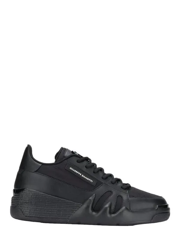 GIUSEPPE ZANOTTI Lace-up Casual Sneakers - Black