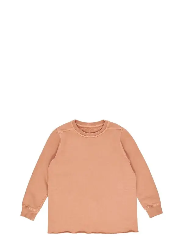 Rick Owens Raw-cut Sweatshirt - Dark Pink