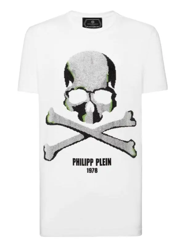 Philipp Plein Logo Details T-shirt - White