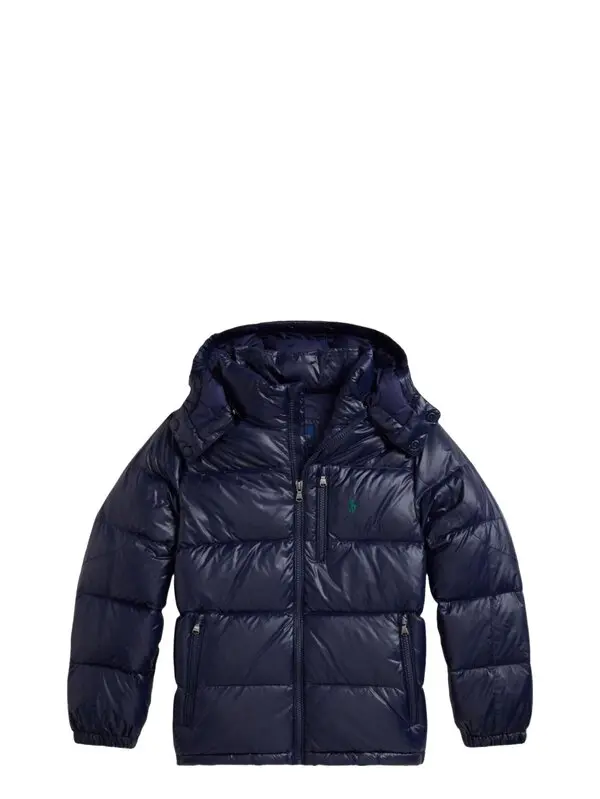 Polo Ralph Lauren Quilted Hooded Jacket - Black