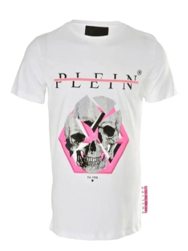 Philipp Plein Printed T-shirt - White