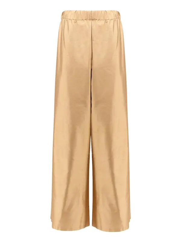 Max Mara Avio Wide Leg Trousers - Nude
