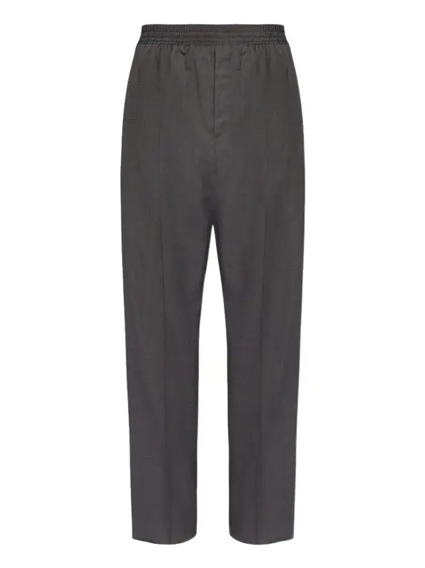 Givenchy 4g Embroidered Straight-leg Trousers - Black