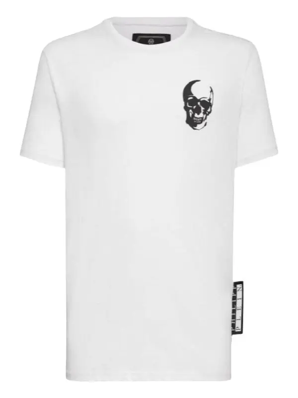 Philipp Plein Logo Details T-shirt - White