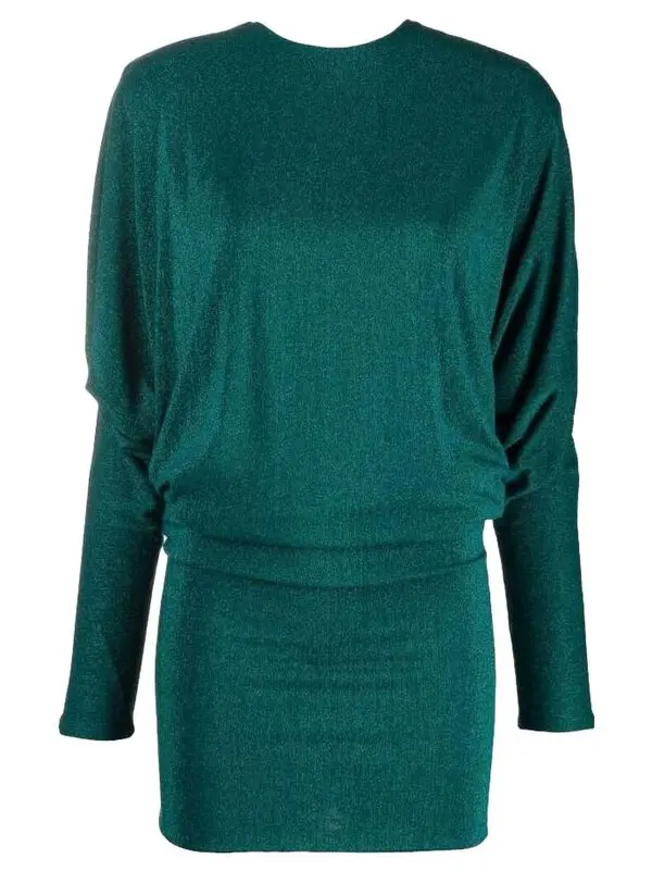 Alexandre Vauthier Open-back Mini Dress - Green