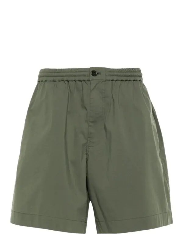 Aspesi Relaxed Fit Bermuda Shorts - Green