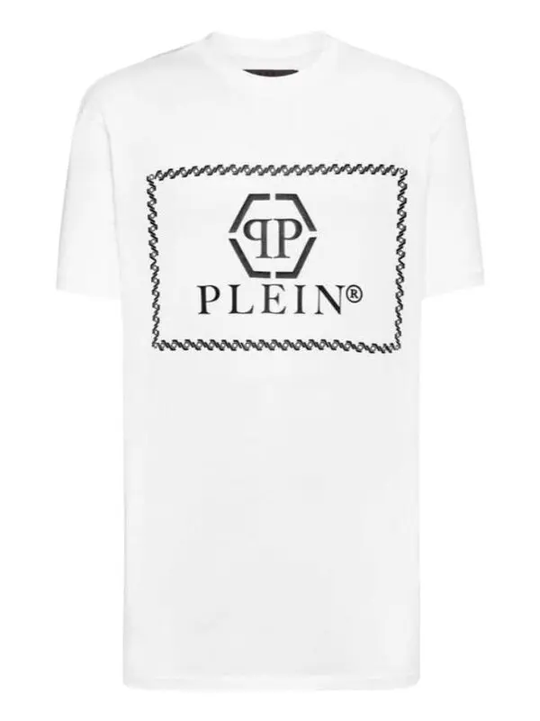 Philipp Plein Logo Details T-shirt - White